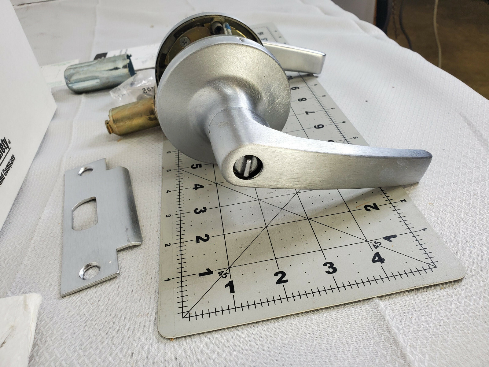 Schlage Commercial AL53PD SAT 626 AL53PD Saturn Entrance Lock | eBay