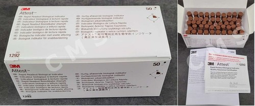 3M ATTEST 1292 Rapid Readout Biological Steam Indicators 3-Hour 50/BX ...