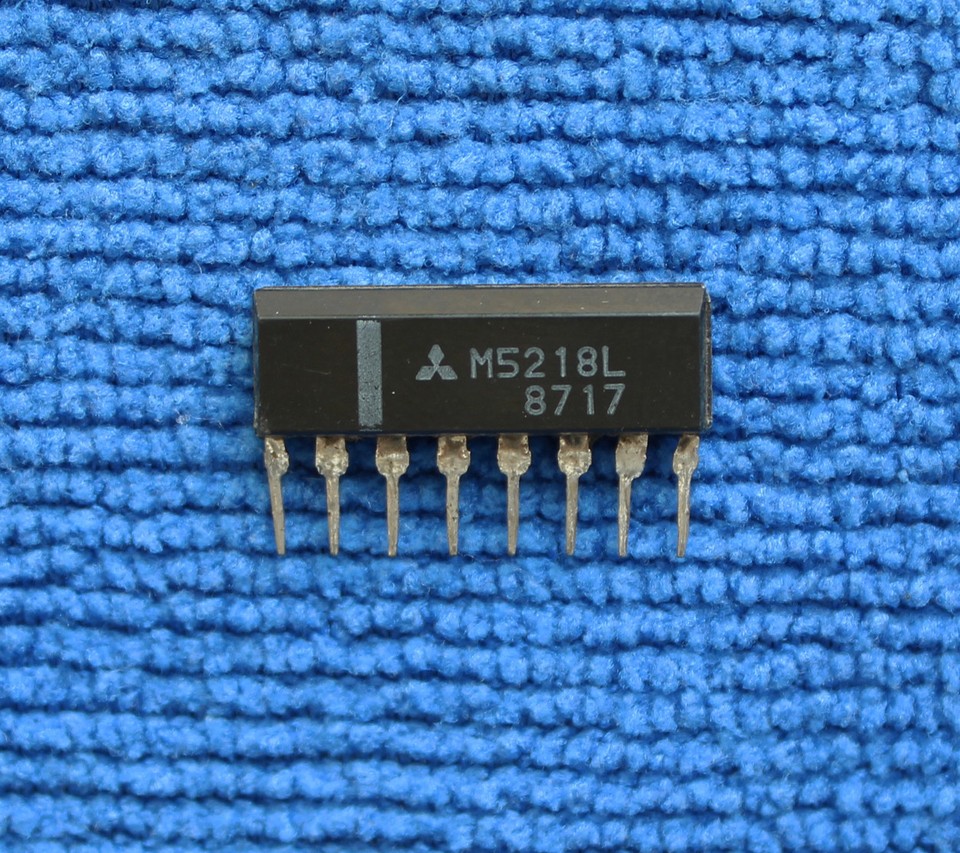 5pcs M5218L ZIP-8 OP-AMP DUAL Bipolar SIP 8Pin Plastic | eBay
