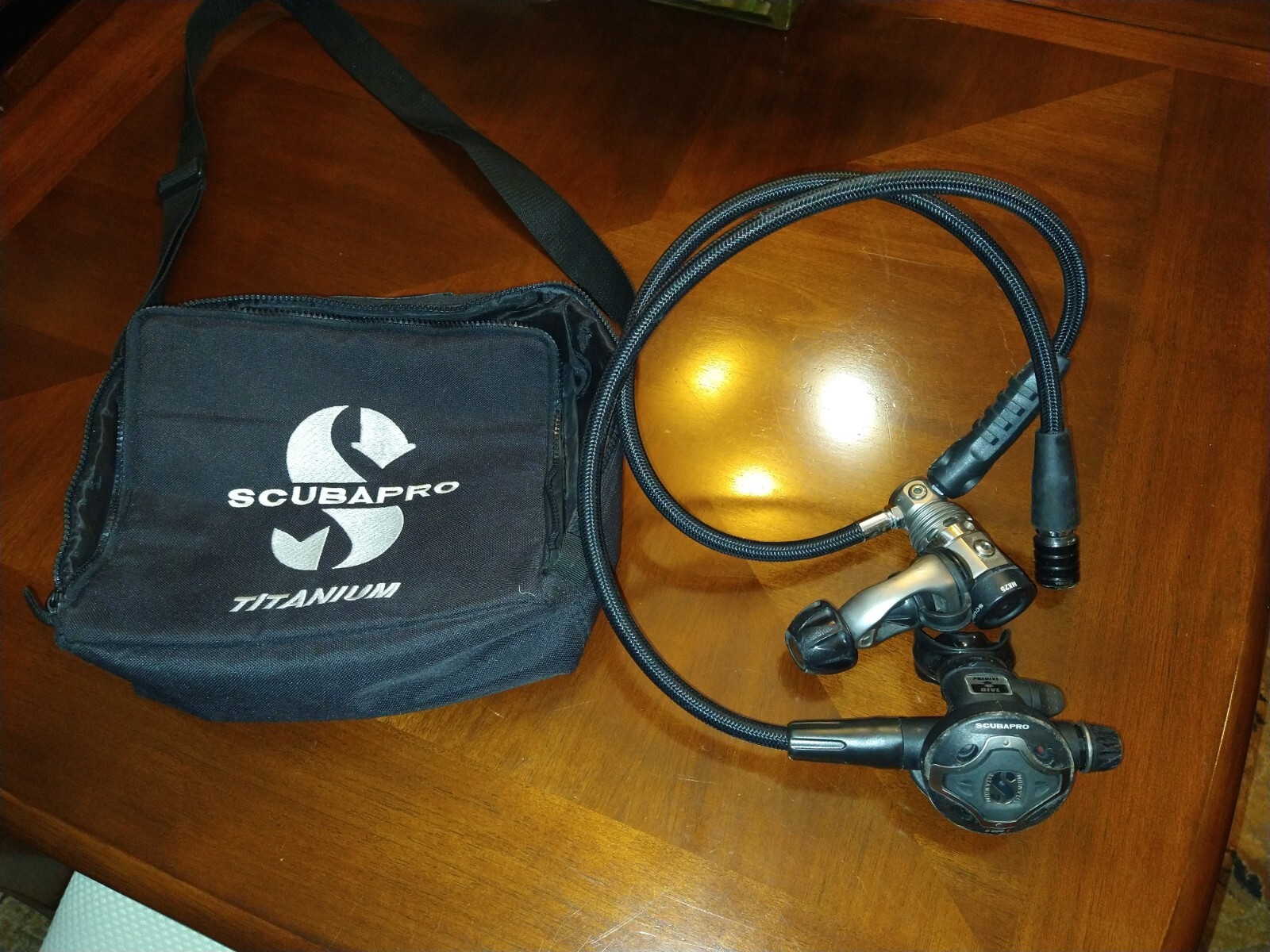 ScubaPro MK25 S600 Titanium Regulator with braided lines | eBay