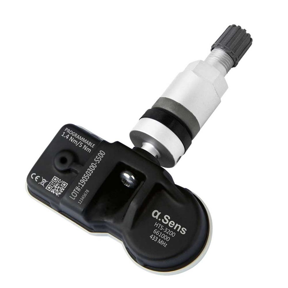 4 pre-programmed TPMS Sensors silber for Citroen C4 C-Zero tyre valve ...