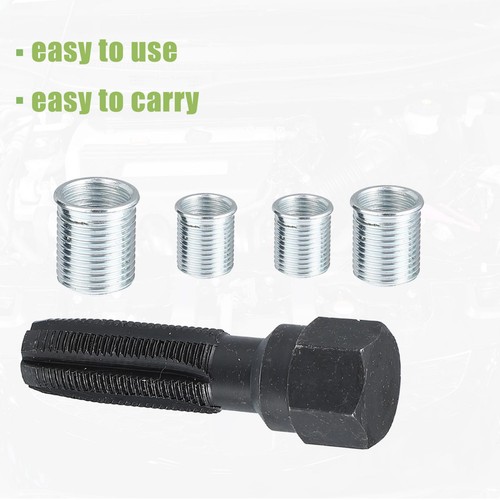1 Set 14mm Spark Plug Cylinder Head Rethreaded Kit Reamer Thread Repair ...