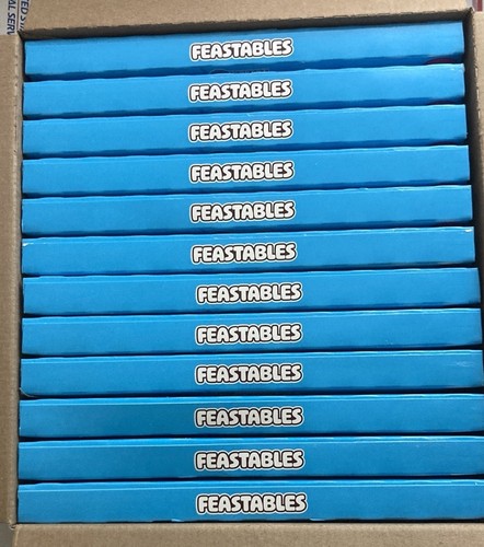 Mr. Beast Feastables BOX of Sampler Pack 48x King Size Milk Chocolate ...