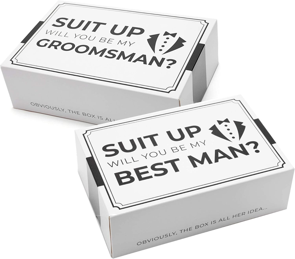 Groomsmen Box {6 pack} Groomsman Gift I Groomsmen Proposal Box ...