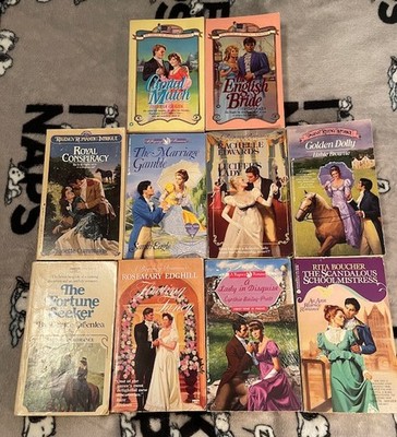Regency Romance Books - Lot of 10 Historical Romance Novels by Various ...