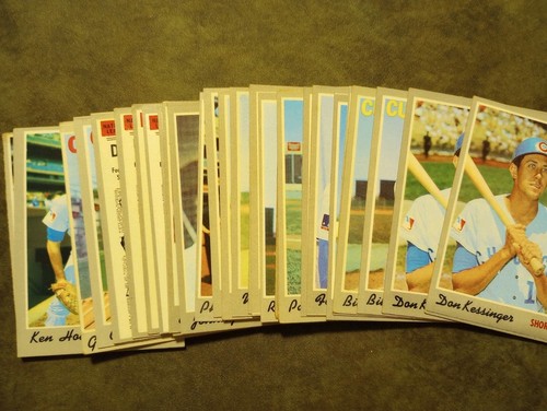 1970 Topps Baseball Chicago Cubs Team Lot 35 Assorted 20 Different VG ...