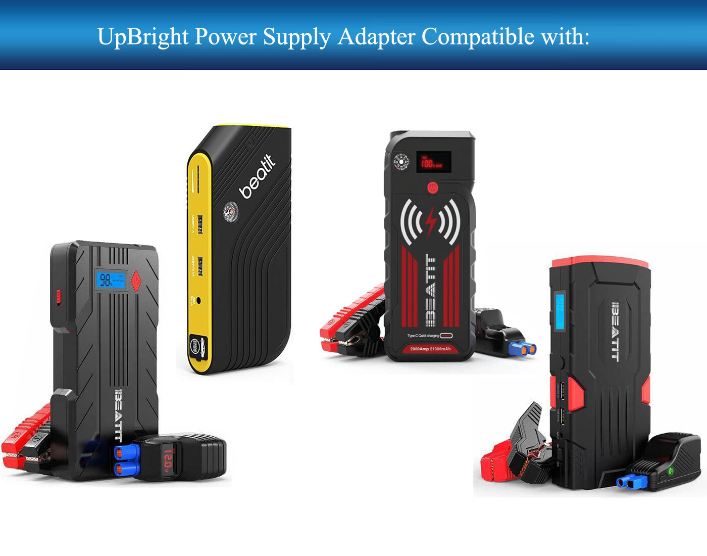 AC Adapter For Beatit B7 PRO B9 PRO D11 BT-D11 Portable Car Jump ...