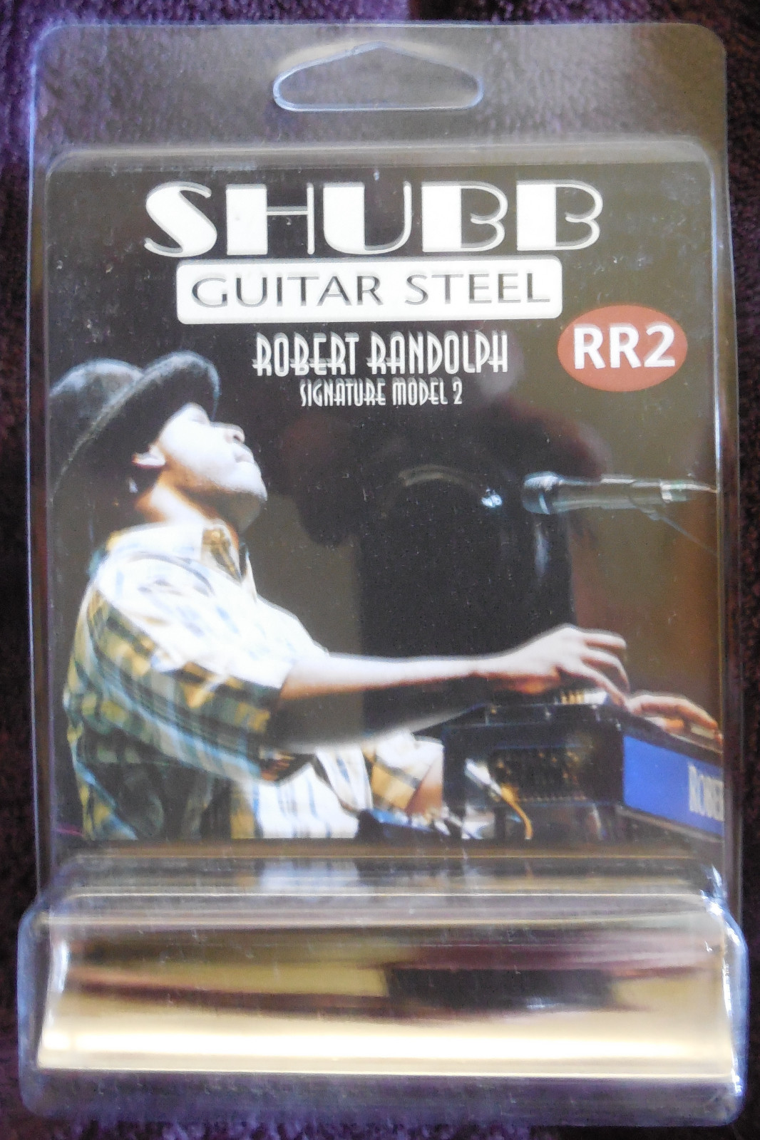 Shubb RR2 Robert Randolph Signature Guitar CHROMED BRASS slide new NIB ...