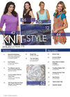 Knit 'N Style Magazine Summer Projects Tanks Shawls Vests Lace Tuck ...