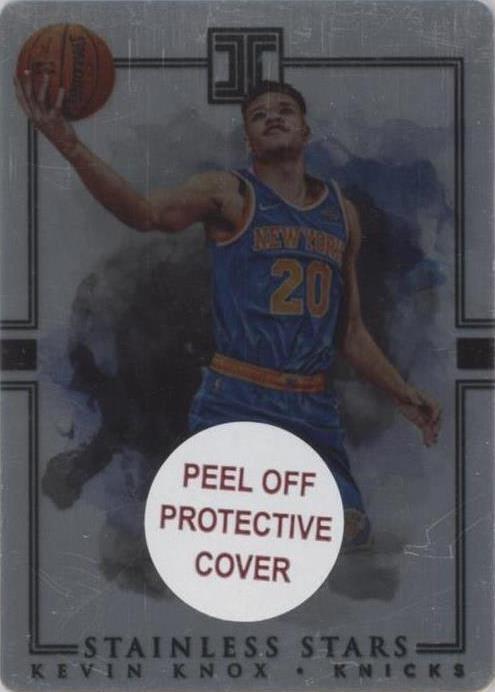 2018-19 Panini Impeccable - Stainless Stars Kevin Knox #24 /99 (RC) for ...
