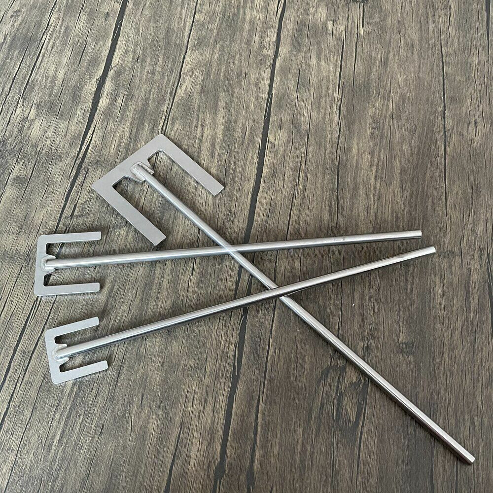 Blade Paddle E-type Leaf Stainless Steel Stirrer Rod Lab Mixing Tools ...