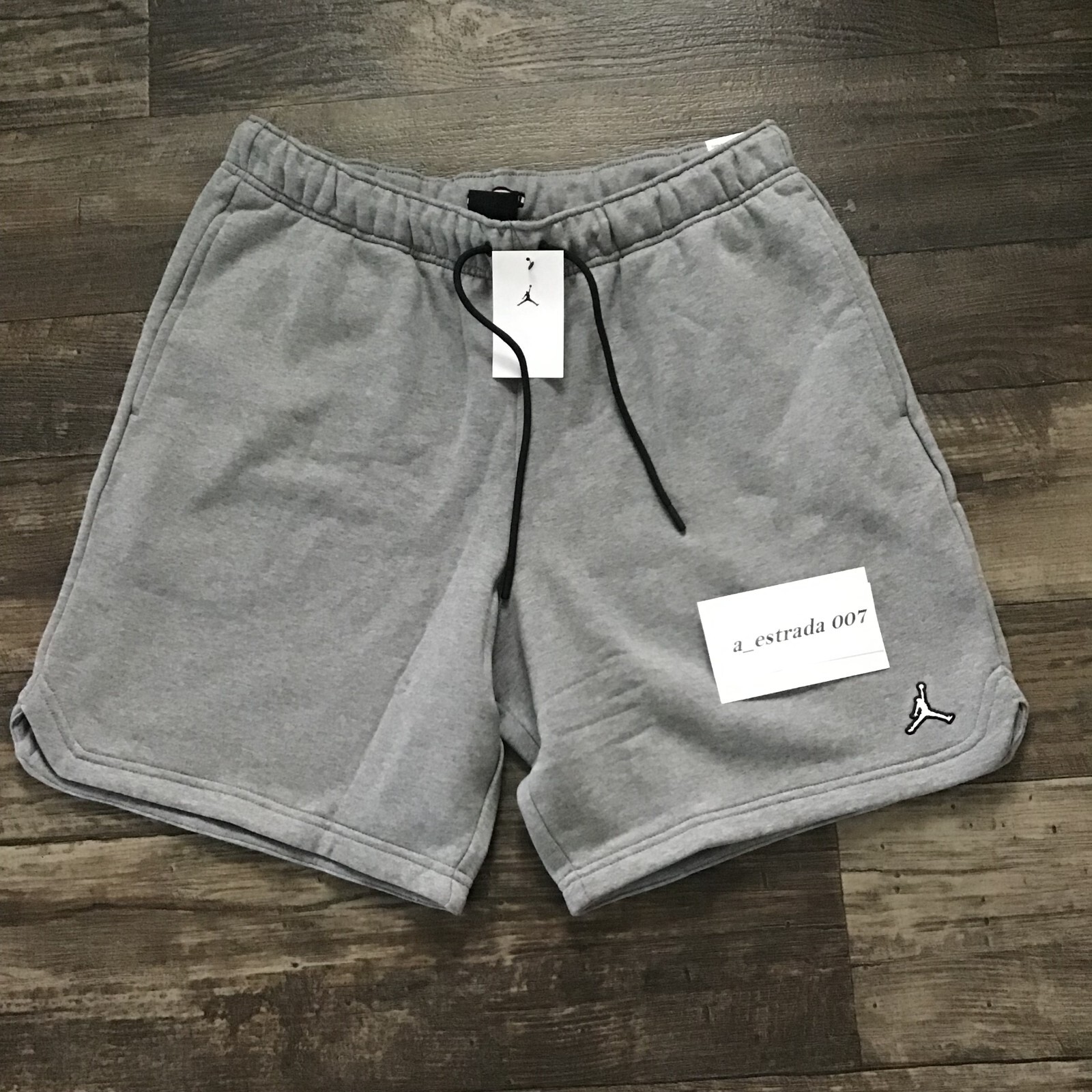 NIKE Jordan Jumpman Essentials Fleece Shorts Men's XS Heather Grey ...