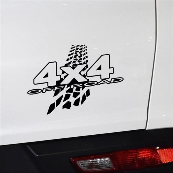 4X4 Off Road Pick Decals Sticker Truck 4 x 4 Car Fitment Muddy Bog 22 ...