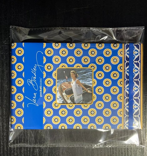 Vera Bradley Photo Book Album Riviera Blue Brag Book Pocketbook 24 ...