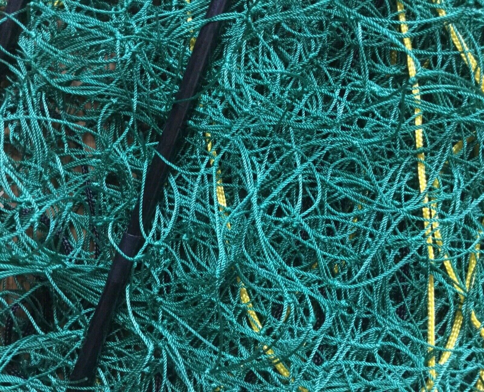 8z 25YRD HEAVY DUTY LONGNET COMPLETE BASKET SYSTEM RABBITING FERRETING ...