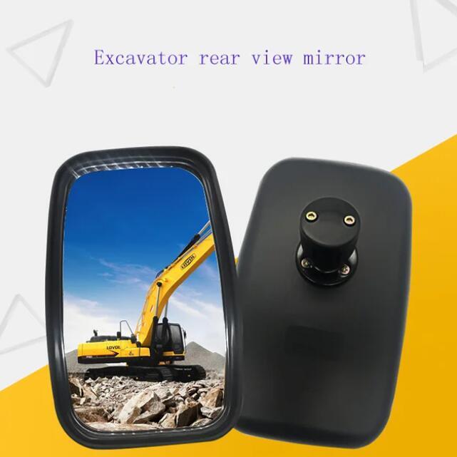 Excavator Universal Reversing Mirror Auxiliary Rearview Mirror ...