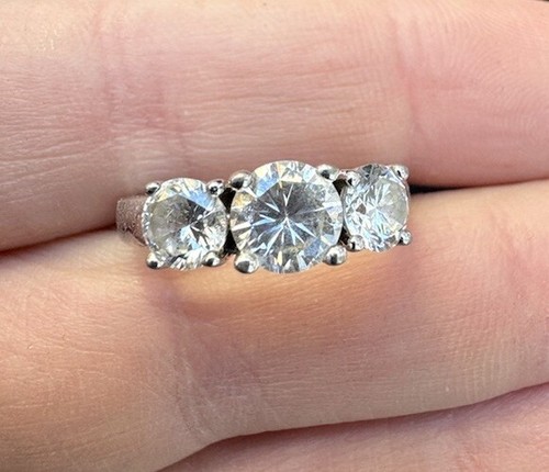 VINTAGE DESIGNER SIGNED ATR CHUCK CLEMENCY STERLING SILVER RING SIZE 7 ...