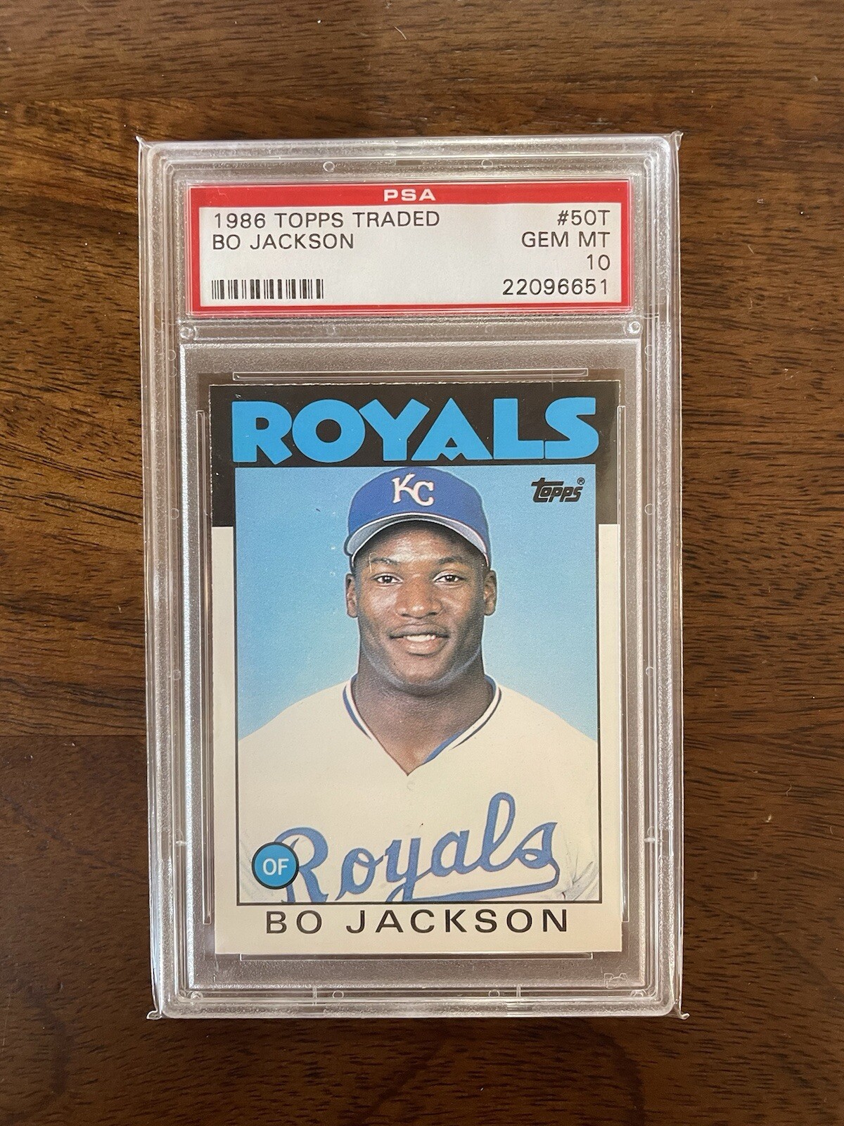 Bo Jackson 1986 Topps Traded #50T Base Price Guide - Sports Card Investor