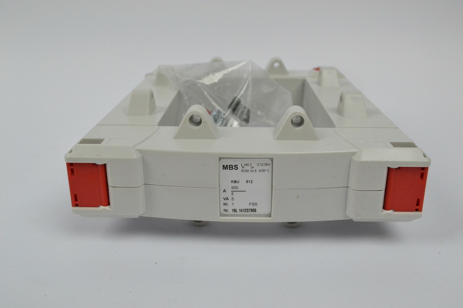 MBS Current transformer; Series: KBU 812; I AC: 500A; 5VA; 1KI; (1 pcs ...