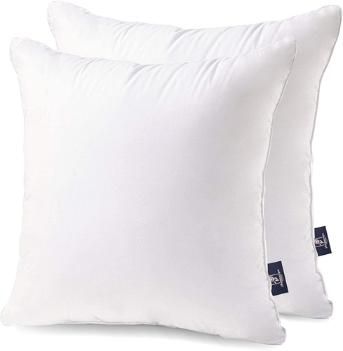26 X 26 Pillow Inserts - Throw Pillow Inserts with 100% Cotton Cover ...