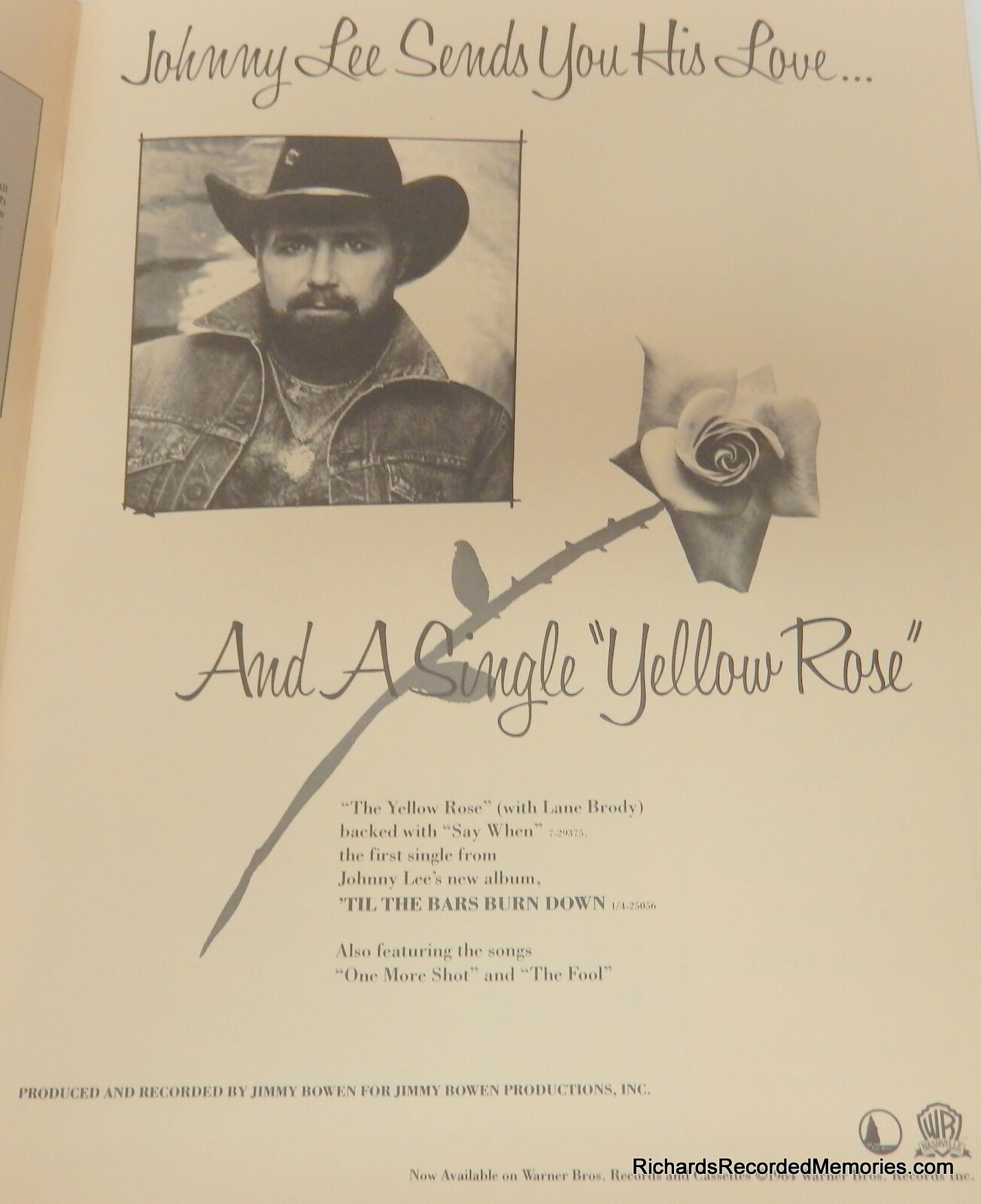 Music Row Magazine 2/84 KISS-Waylon Jennings-Merle Haggard-Carl Perkins ...