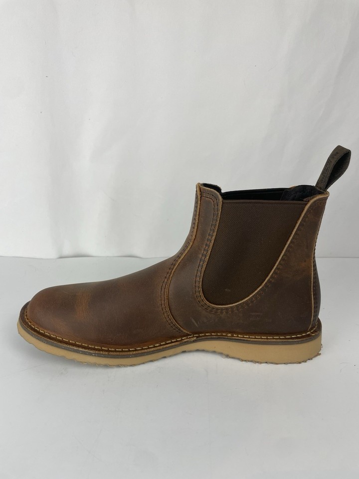 Red Wing Heritage Weekender Chelsea 3311 Copper Rough & Tough Leather ...