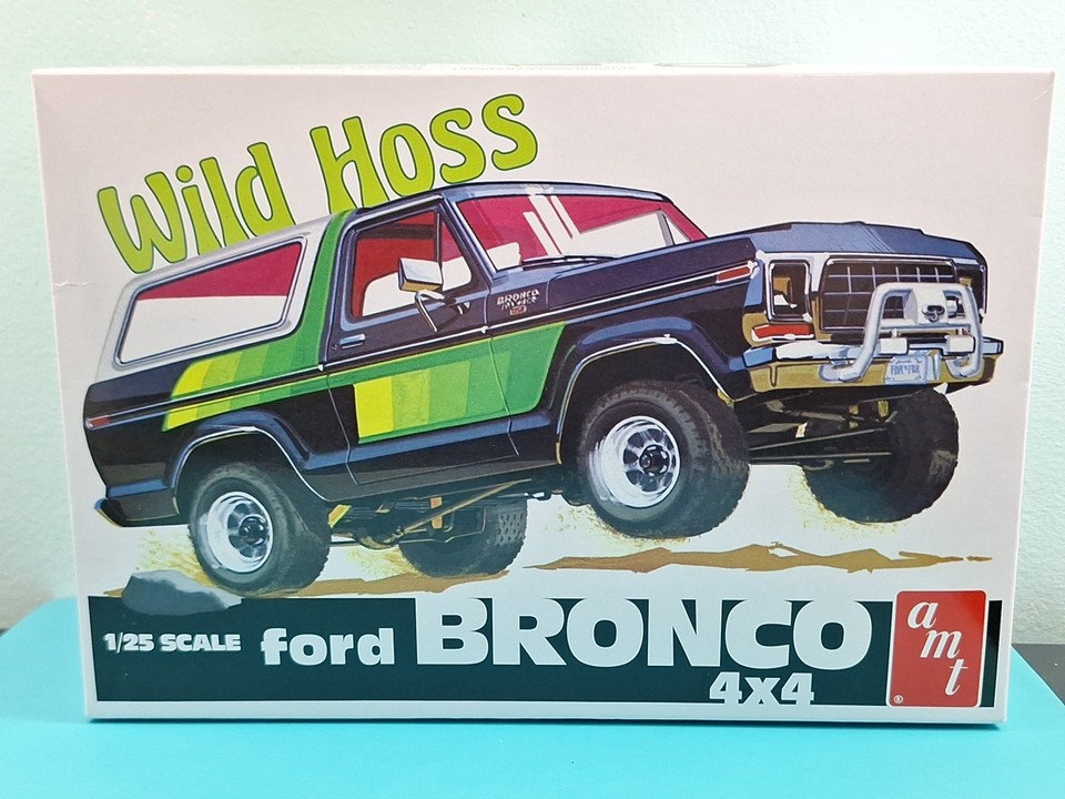 Revell AMT Ertl Monogram MPC 1/25 Scale 1978 79 Ford Bronco Chrome ...