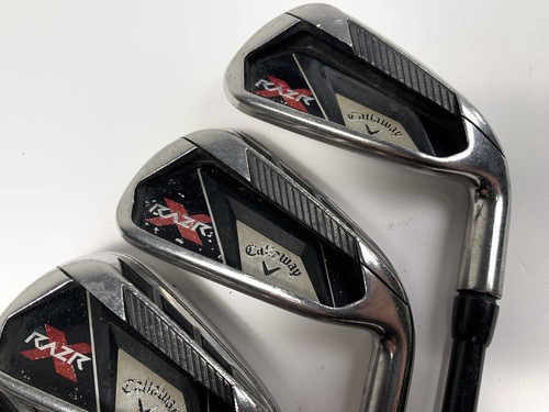 Callaway Razr X Iron Set 5-PW+AW+SW Regular Steel Mens RH | eBay