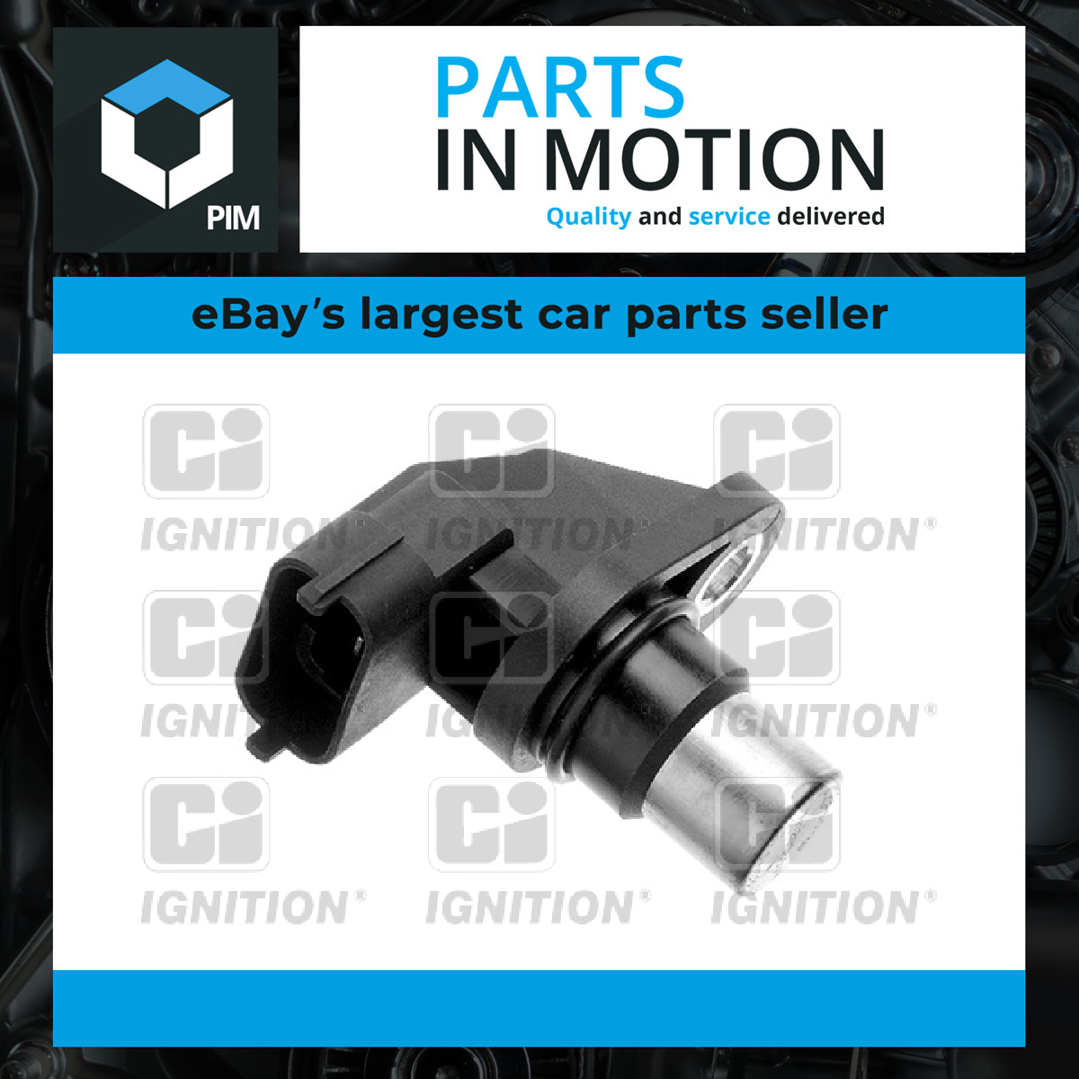 Camshaft Position Sensor fits MINI ONE 1.4D 03 to 06 CI 13627791127 ...