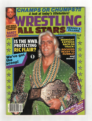 December 1988 Wrestling All Stars Magazine – Ric Flair Cover A4893 | eBay