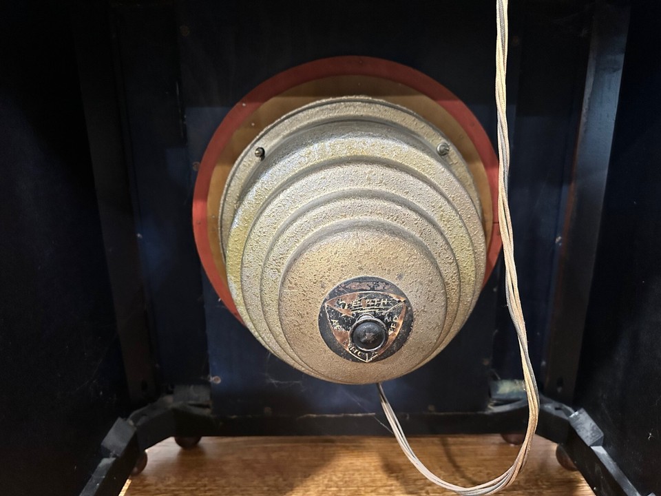 Beautiful, Antique, Zenith, Console, Wooden Tube Radio, 1936 , 12U158 ...