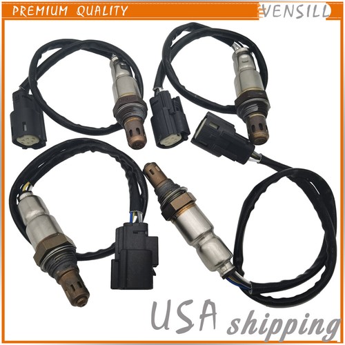 4Pcs Up&Downstream Oxygen Sensor For Ford Mustang 5.2L 16-19 F-150 3.5L ...