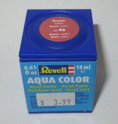 Revell Aqua Color Acrylic Paint (18ml) Metallic Bronze 95 #36195 NEW | eBay