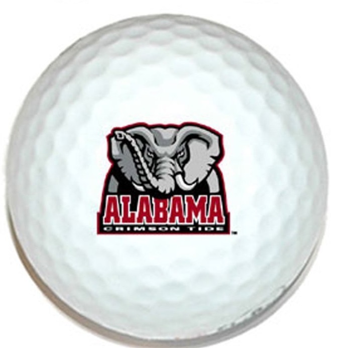 3 Dozen Nike Assorted (Alabama Crimson Tide NCAA Logo) Mint Golf Balls ...