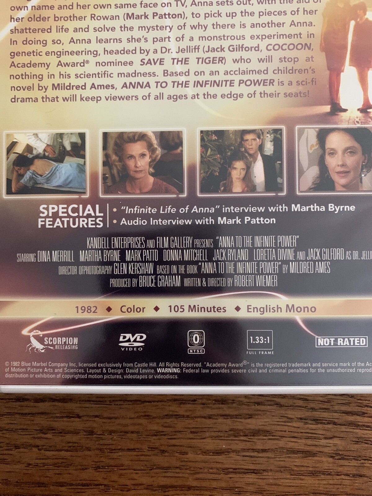 Anna To The Infinite Power DVD | eBay
