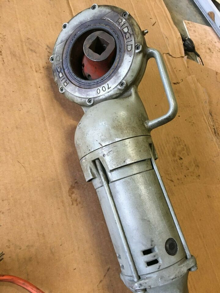 Ridgid 700 Handheld Electric Pipe Threader Threading Machine | eBay