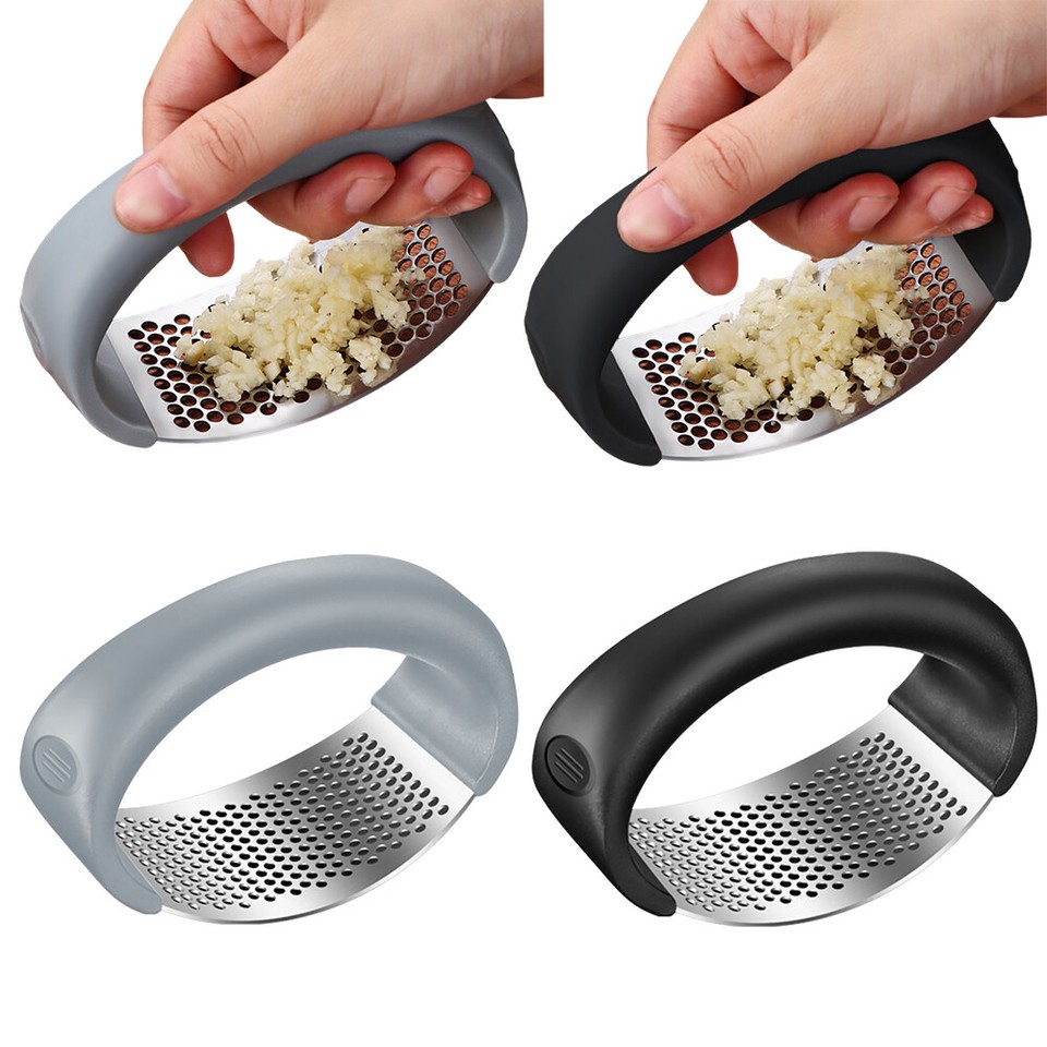 Stainless Steel Garlic Chopper Manual Garlic Press Crusher for Fruit ...