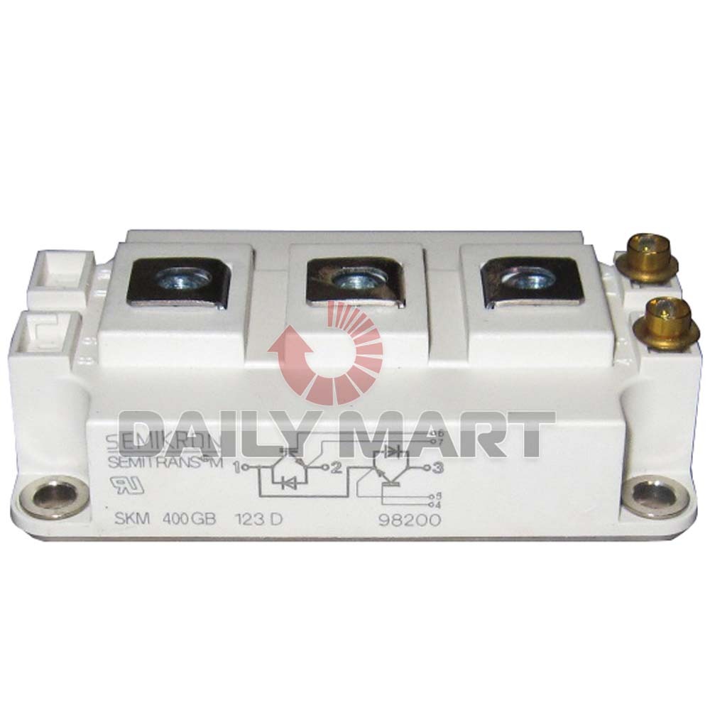 NEW SEMIKRON SKM400GB123D IGBT MODULE 1200V 400A DUAL HALF BRIDGE ...