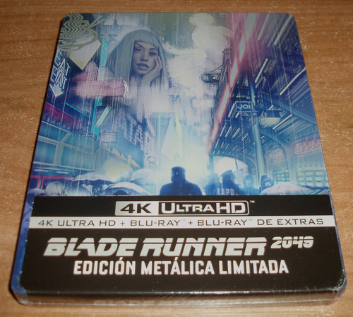 Blade Runner 2049 Édition Limitée Steelbook 4K + Blu-Ray + Blu-Ray ...