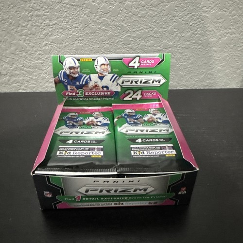 2023 Panini Prizm Football COMPLETE 24 Sealed Packs Vender Opened ...