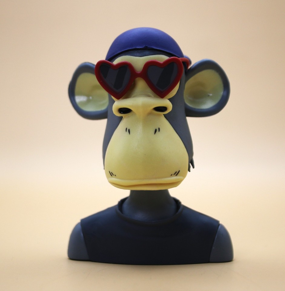 Nfty Bored Ape Yacht Club Series 1 Excite Toy Figure #4993 - 870/5000 3 ...