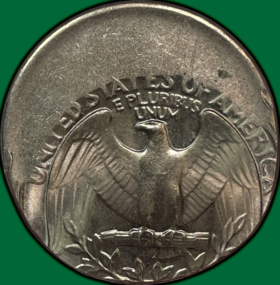 1983-P Offcenter Error Washington Quarter Uncirculated UNC Coin #29590 ...