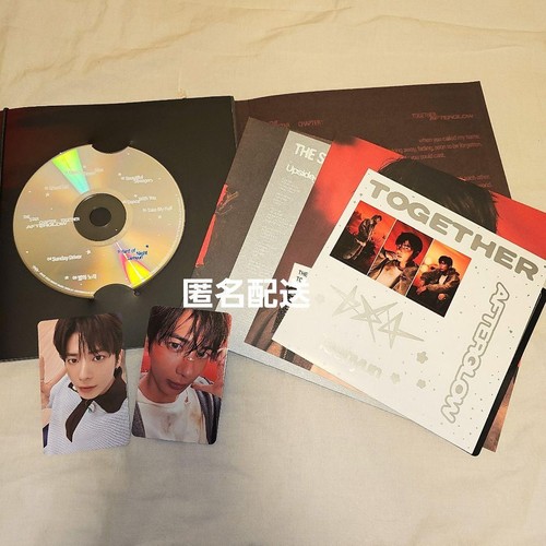 TXT Tomorrow X Together Afterglow Taehyun 5-CD Set UMS5 Bonus Used | eBay