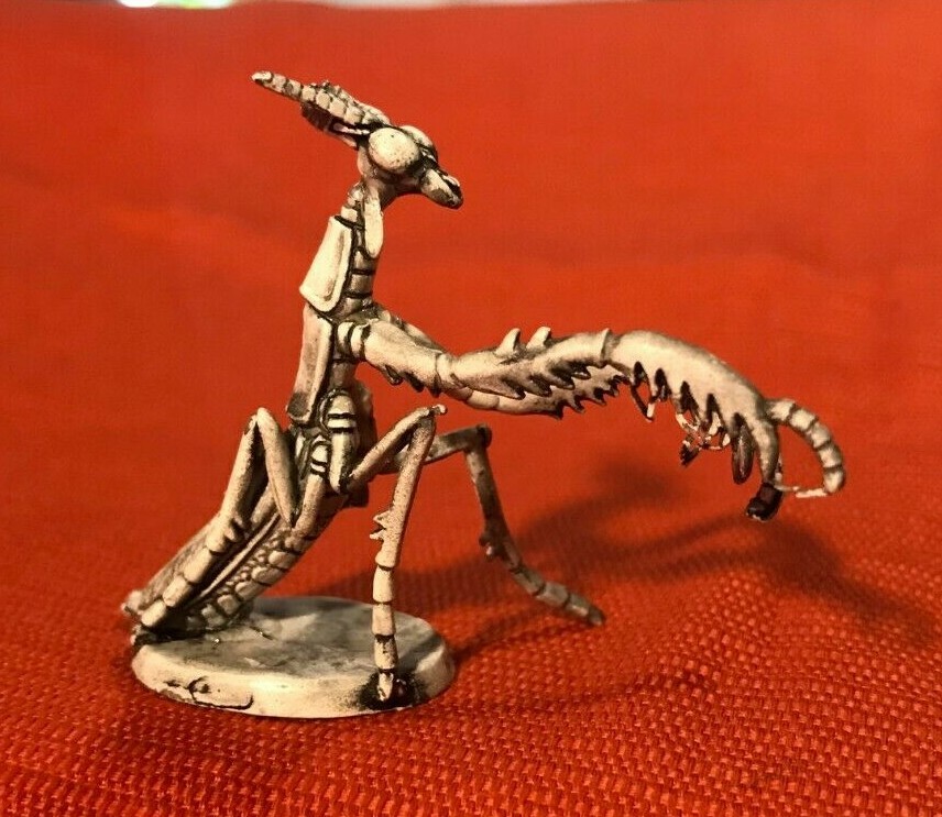 Ral Partha Large Preying Mantis Shadowrun Insect spirit Bug Mini d&d ...