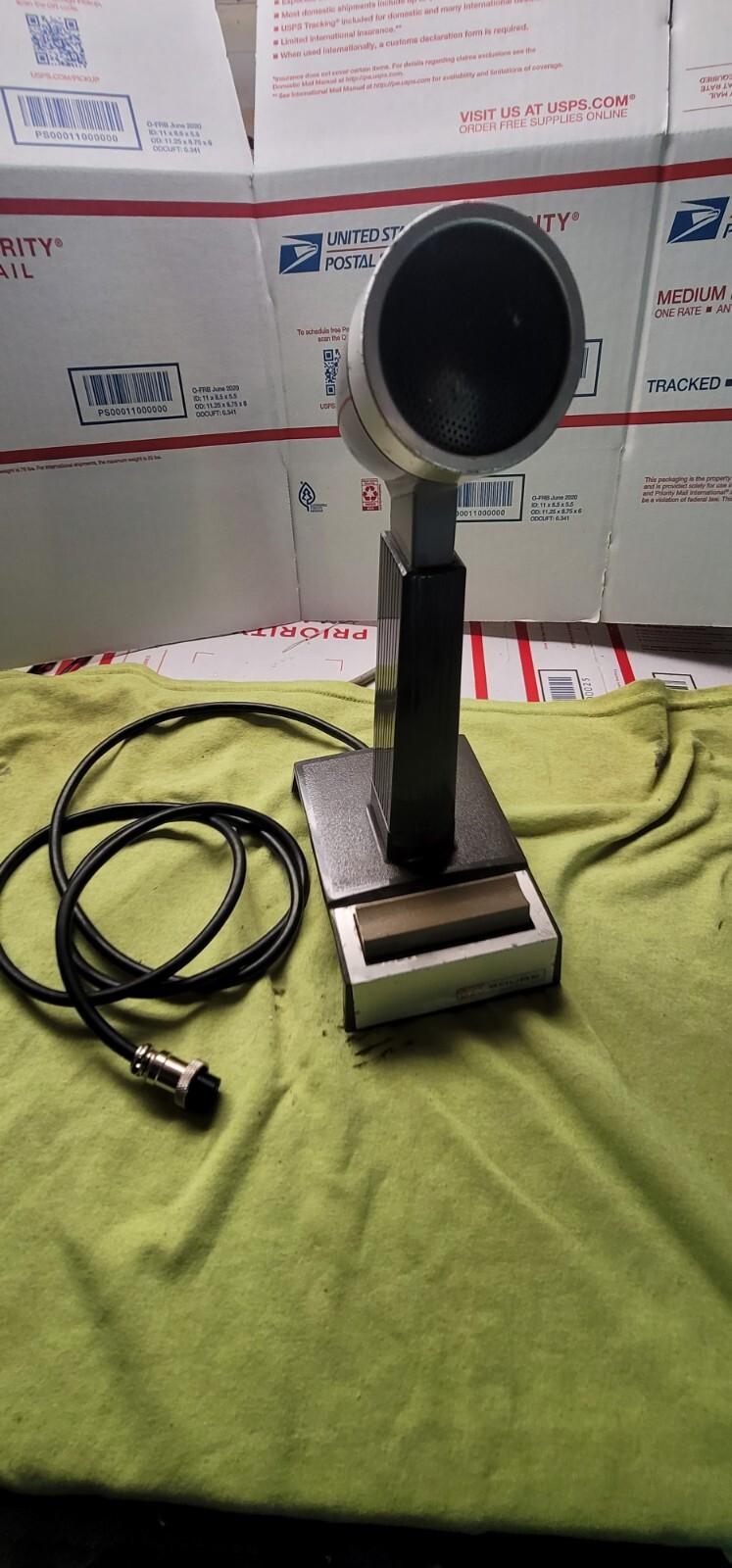 SHURE DESK MIC 450 DUAL IMPEDANCE FOR KENWOOD TS 830 820 530 520 | eBay