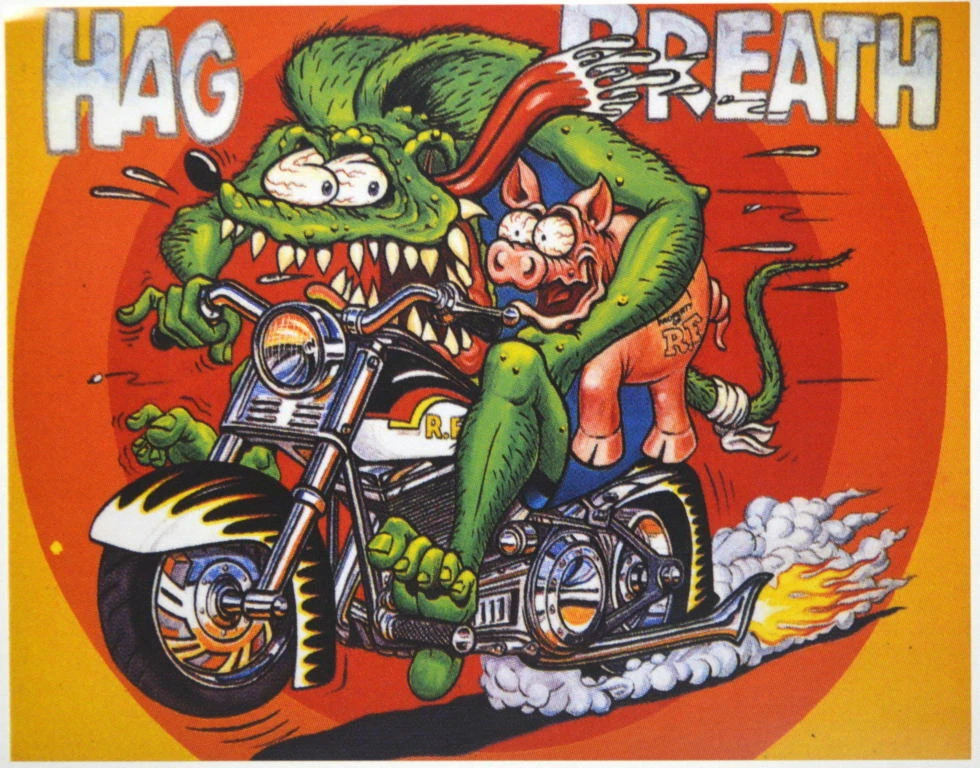 Ed Roth Mustang Art