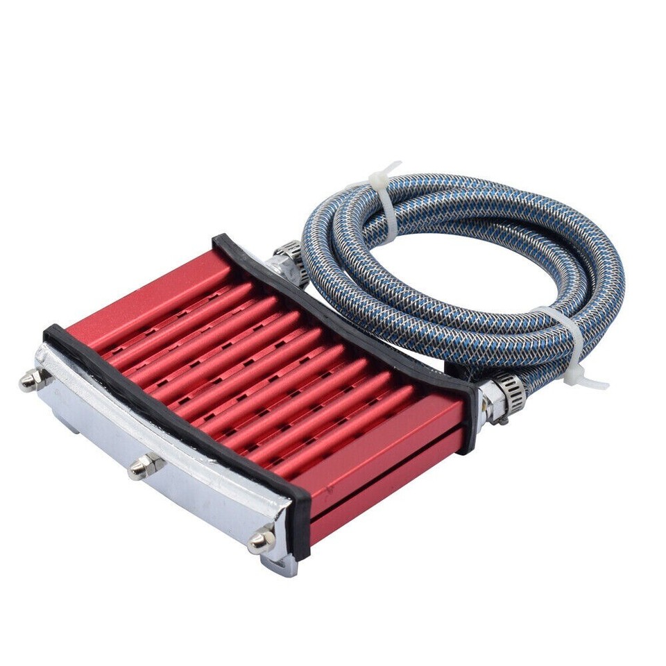 Red Oil Cooler Cooling Radiator For 125cc 140cc 150cc Motor Dirt Pit ...