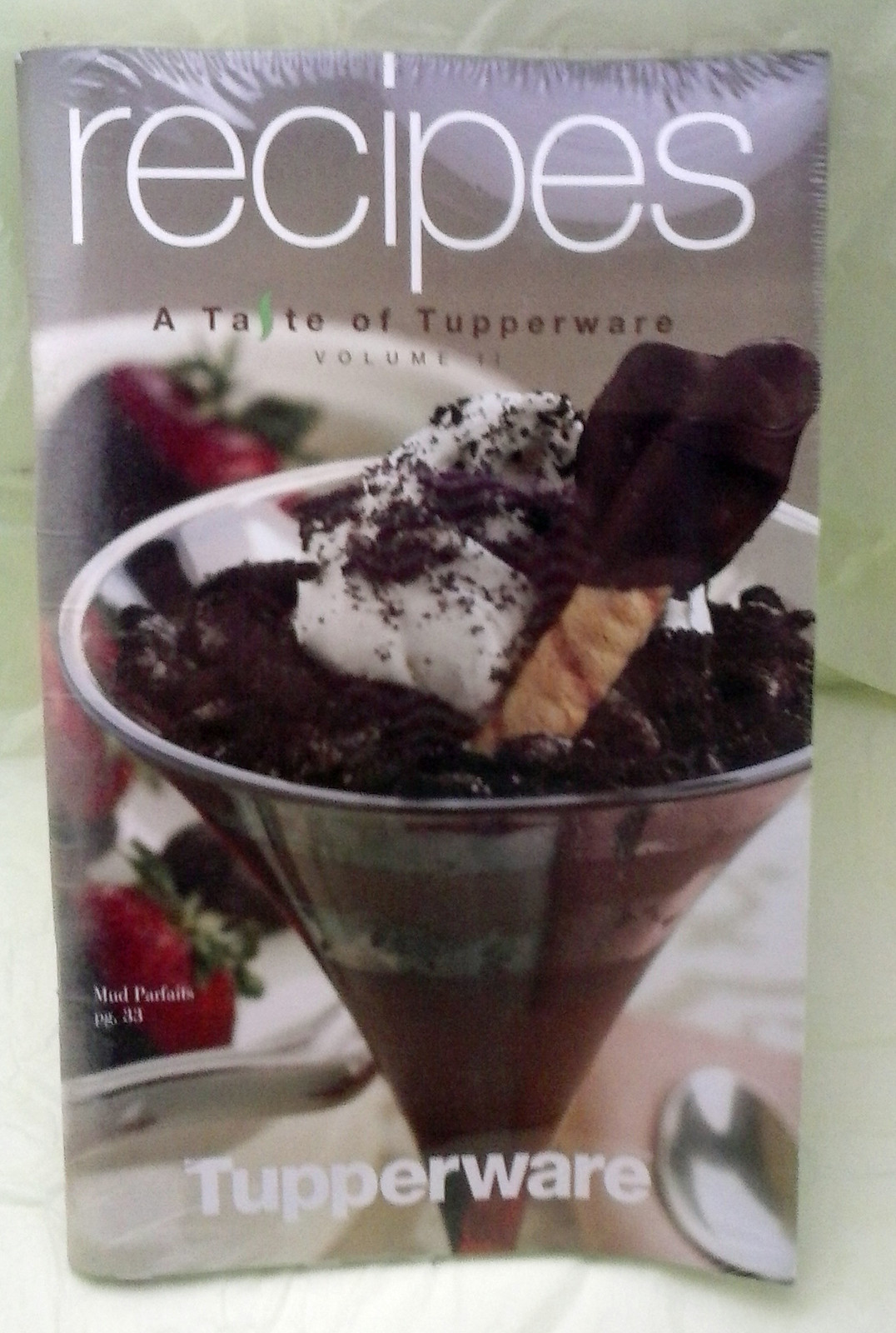 NEW Tupperware Recipe Book "A Taste Of Tupperware- Vol ll " 2003 ...