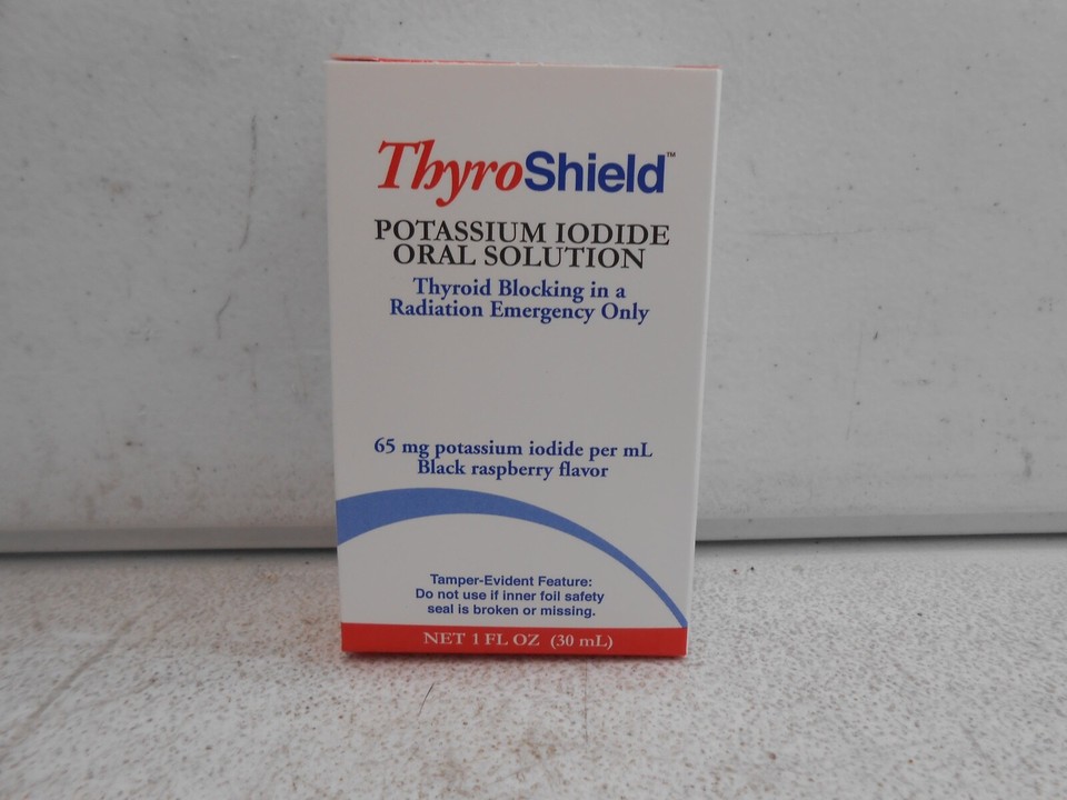 Potassium Iodide LIQUID 30mL Thyroshield THYRO SHIELD BLACK RASPBERRY ...