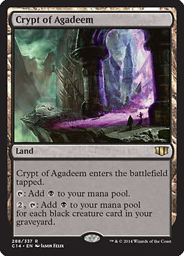 MTG Magic - Crypt of Agadeem - Commander 2014 Edition - Rare - NM | eBay